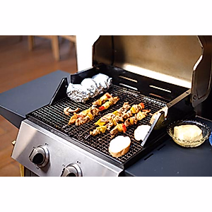 Grillers Choice Kabob Skewers, Set of 14, 15" Shish Kabob Skewers for Grilling. Made With Type 440 Stainless Steel, The highest Grade of Stainless Steel. Strong metal skewers.