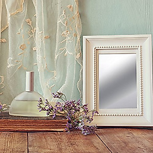 BBTO 9 Pieces Mirror Adhesive Craft Mirrors Shatterproof Sheet Small Mirror Tiles Flexible Self Adhesive Non Glass Mirror Plastic Mirror Wall Stickers, 6 x 9 Inches, 6 x 6 Inches