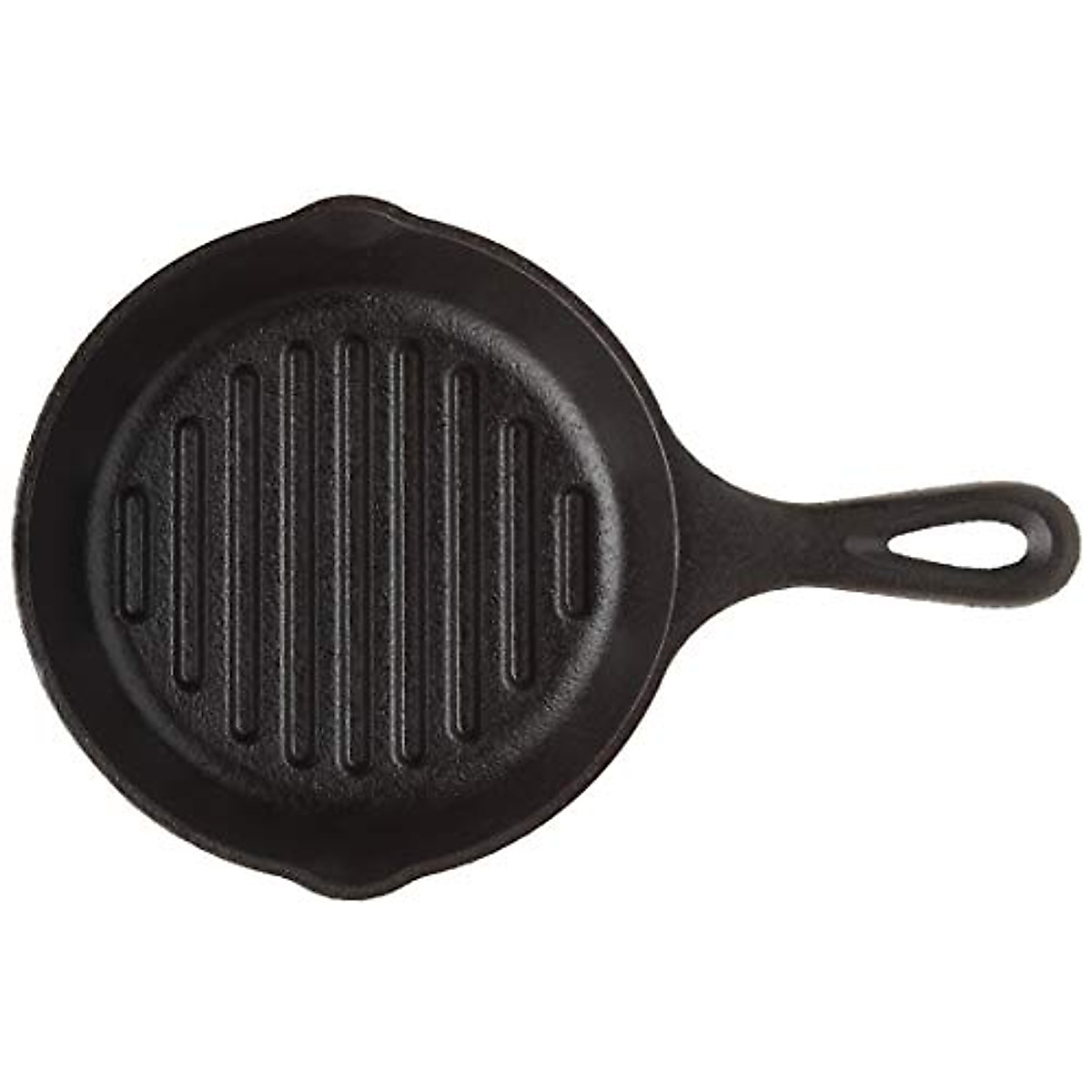 Lodge Cast Iron Grill Pan, 6.5 Inch