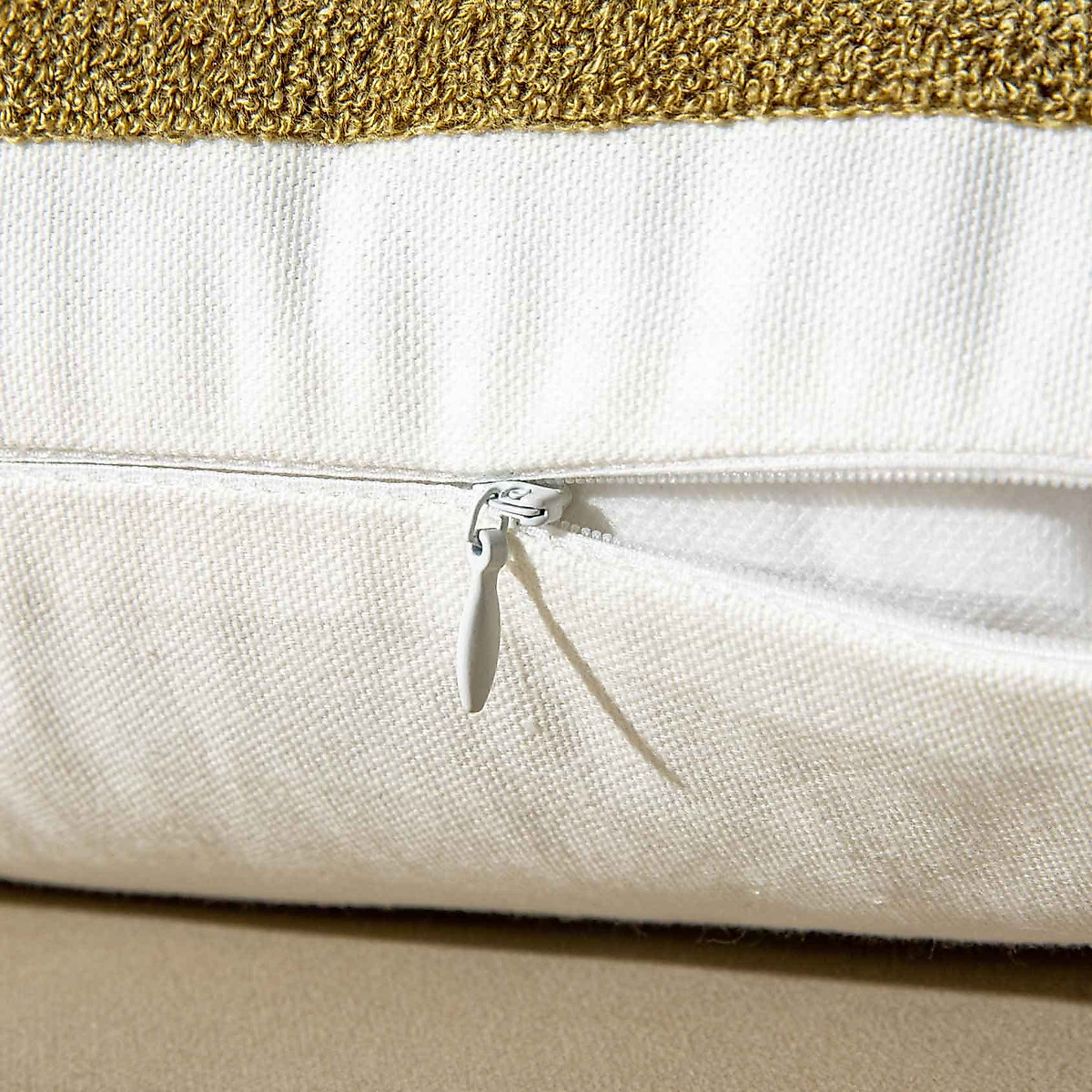 FAVDEC Embroidered Bohemian Style Moon Decorative Throw Pillow Cover, Lumbar Boho Pillow Cover 12 Inches x 20 Inches Cover Only