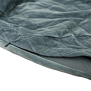 Weighted Blanket Cover 60"x80" Duvet (Dark Grey)