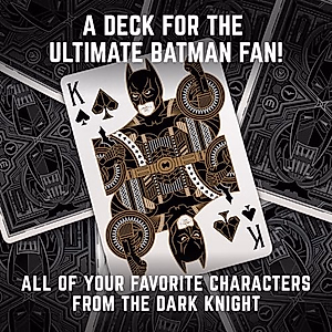 theory11 The Dark Knight Trilogy Premium Playing Cards - Officially Licensed Batman Theme Deck