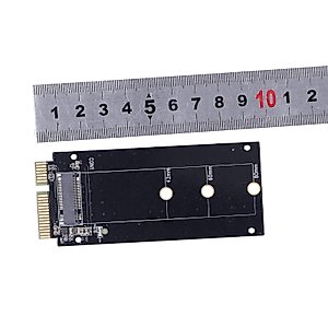 eboxer-1 SATA to M.2 Adapter Card, with LED Indicator Light, 5Gbps Transmission Speed, for Windows, for iOS
