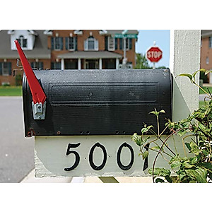 Hillman 839758 Black House Number Nail Plastic, 4-Inch