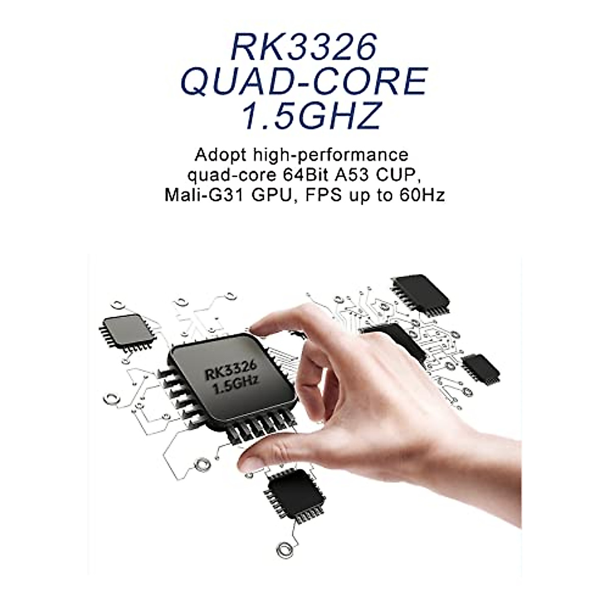 Powkiddy RGB10 MAX 2 Handheld Game Console, 5-Inch IPS Screen, 30000+ Retro Games, 4200mAh Battery, RK3326 Chip, Two-Player Online Games