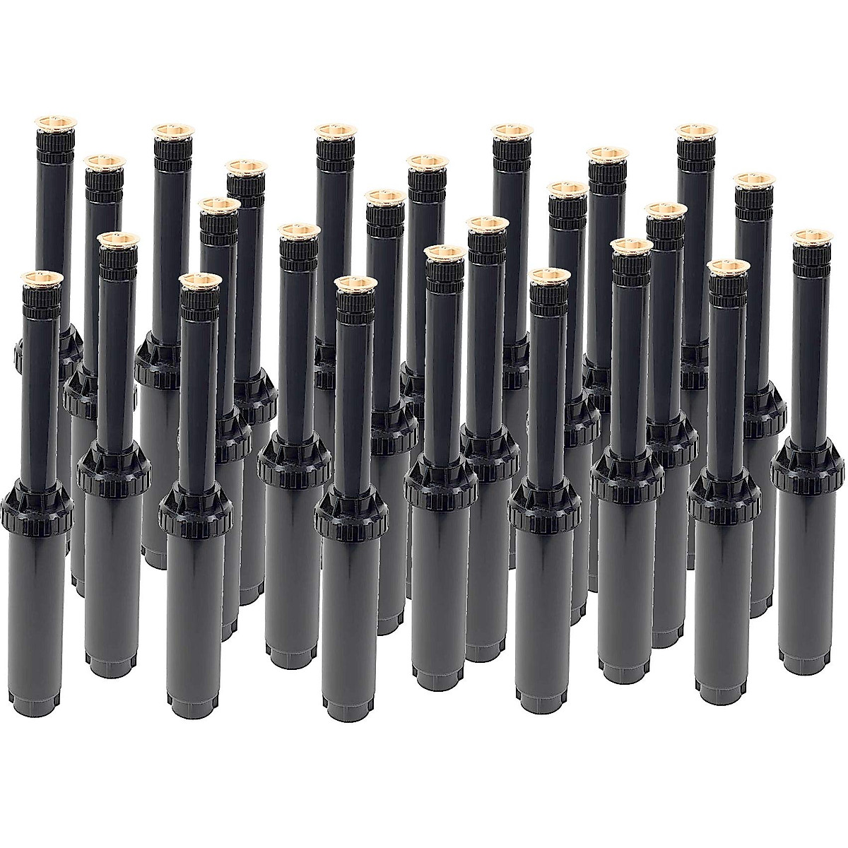25-Pack Rainbird US418 4" UNI-Spray Series Pop-up Spray Head Sprinklers with 18' Van Series Variable Arc Nozzles