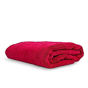 Chemical Guys MIC_723 Microfiber Towel (Red, 25" x 36"")