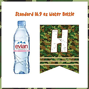 Camouflage Birthday Banner Party Decorations Camo Hero Army Soldier Birthday Party Bunting Banner Military Birthday Party Supplies