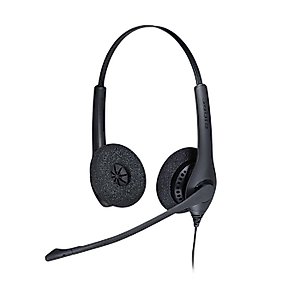 Jabra Biz 1500 USB Duo Wired Call Center Professional Headset