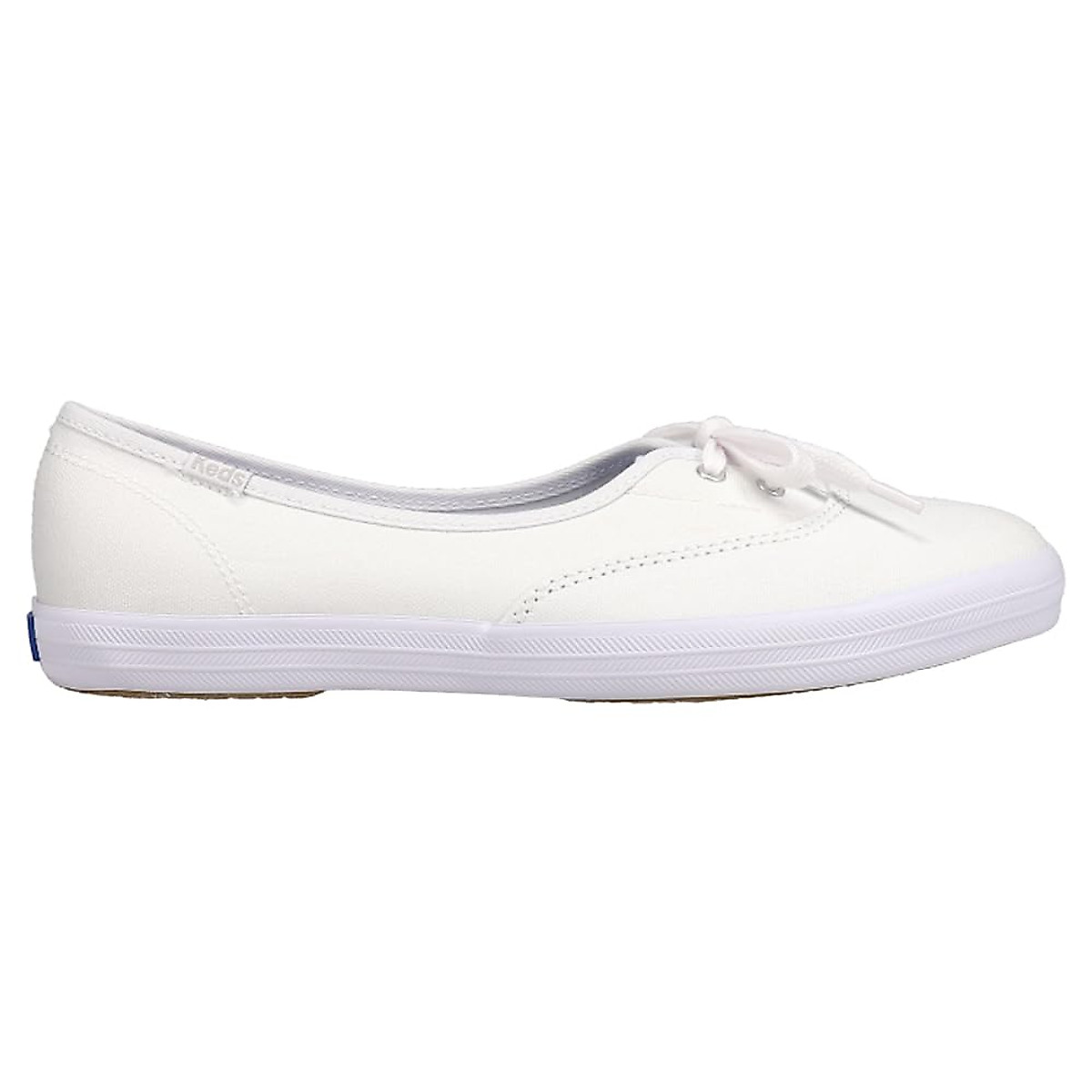 Keds Women's The Mini Sneaker, White, 6