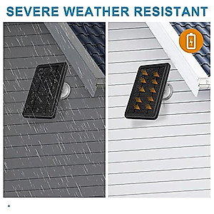 Ring Solar Panels Charger for Ring Stick Up Cam 2nd / 3rd Gen and Ring Spotlight Cam Battery, 5v 4.5w Fast Charging, Weatherproof Outdoor, Keeps Your Camera Continue Charging (Black 2pack)