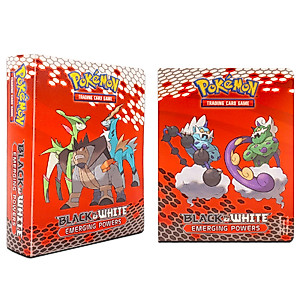 pokeball Pokemon Binders for Cards Bundle ~ 6 Pack Assorted Pokemon Album Card Holder, Each Holds 60 Cards Plus Door Hanger | Pokemon Card Carrying Case, Mini