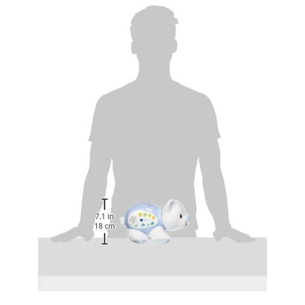 VTech Baby Lil' Critters Soothing Starlight Polar Bear Nursery Projector