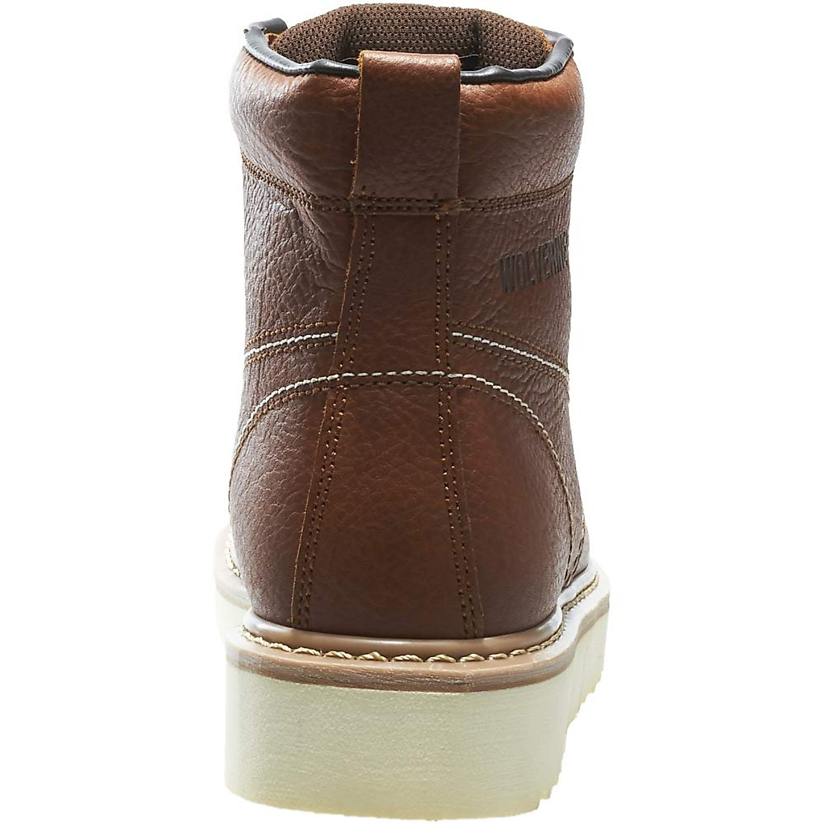 Wolverine Men's Moc Toe 6" Work Wedge-Brown, Honey, 9 M US