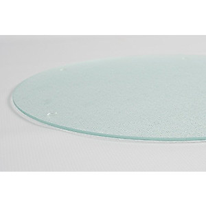 Chop-Chop Round Glass Cutting Board Or Counter Saver, 16 Inches