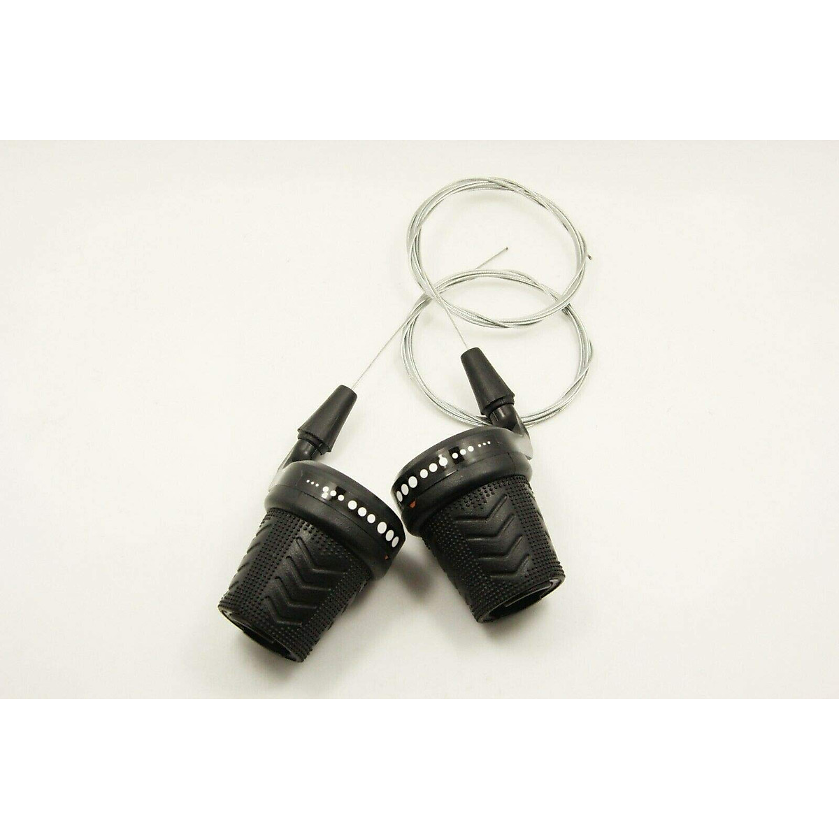 Bike Bicycle Shifters 3 x 5 6 7 Speed Shifters Set Twist Grip Gear Shifters