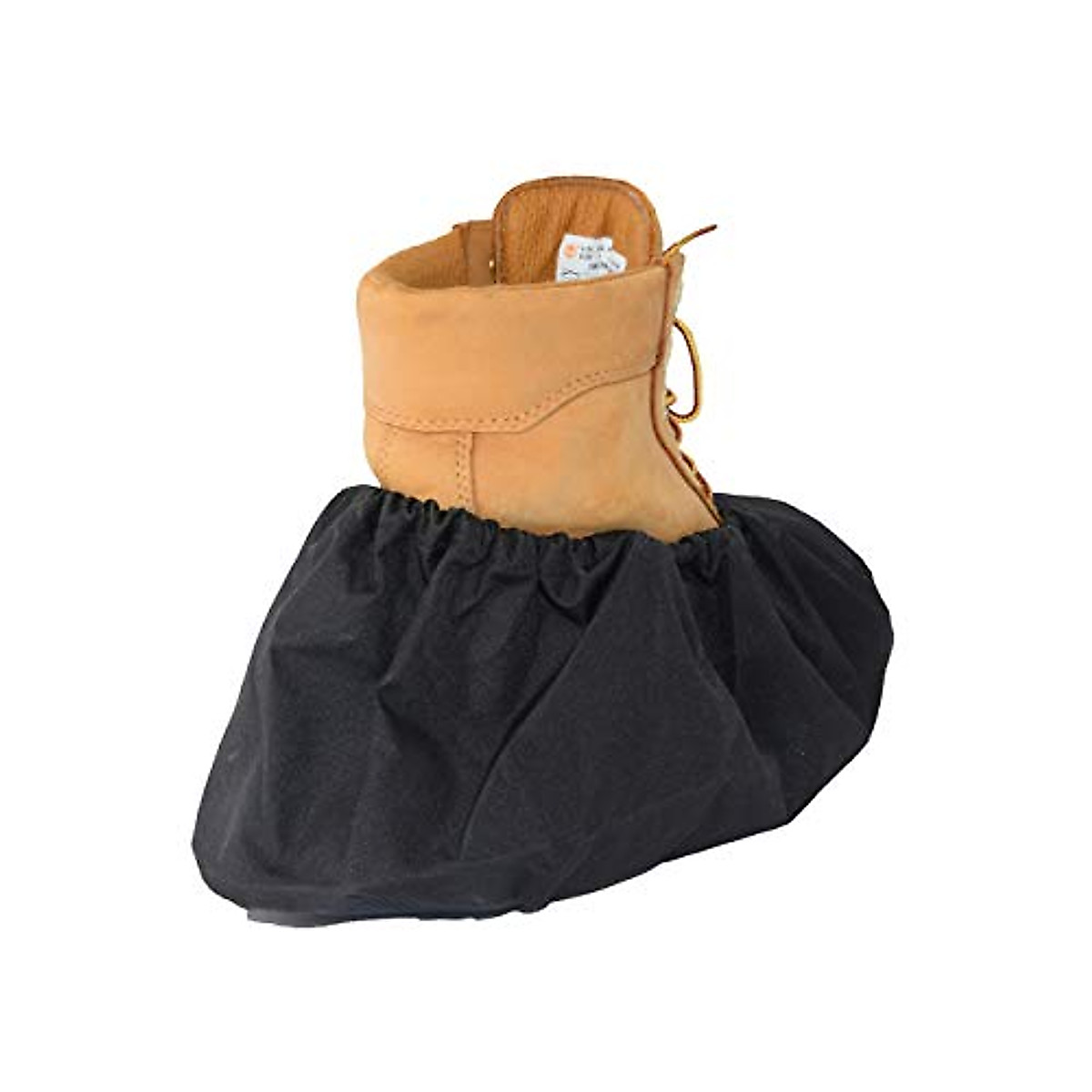 2 Pairs Non Slip waterproof Reusable shoe Covers for contrators and Carpet Floor Protection, Machine Washable. X-LARGE