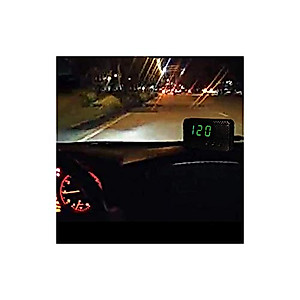 Digital Universal Car HUD GPS Speedometer with Fatigue Driving and Over Speed Alarm, Plug and Play,USB Charge,for Cars, Trucks, Motorcycle and Bicycle