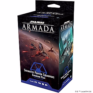 Star Wars Armada Separatist Fighter Squadrons EXPANSION PACK | Miniatures Battle Game | Strategy Game for Adults and Teens | Ages 14+ | 2 Players | Avg. Playtime 2 Hours | Made by Fantasy Flight Games