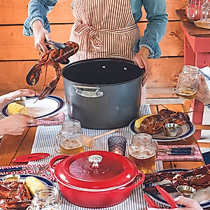 Nordic Ware Stock Pot, 20-Quart, Black