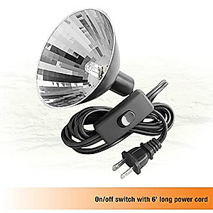 Zilla Light & Heat Halogen Mini Dome For Reptile Terrariums One Size