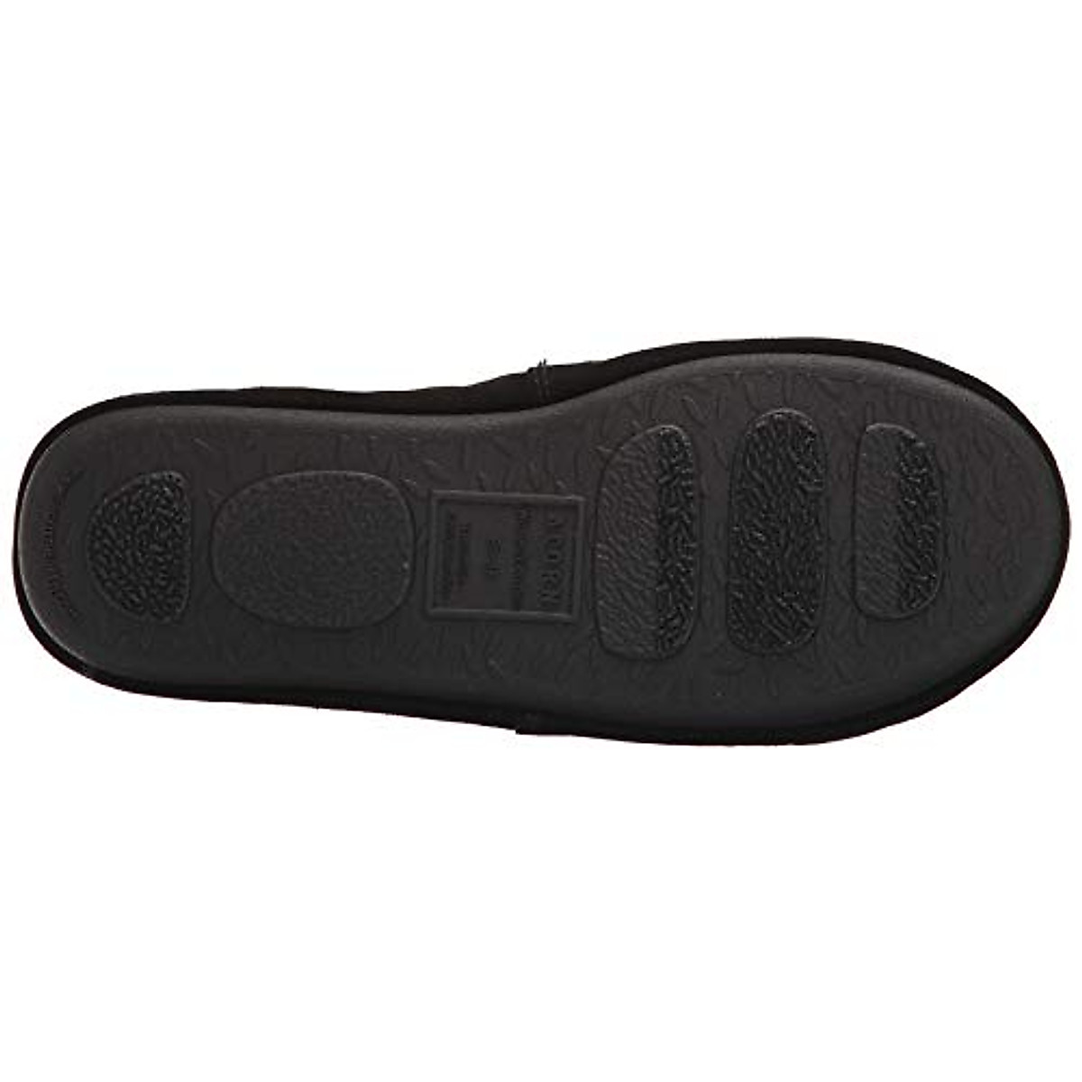 Acorn Women's Mule Ragg Slipper, Dark Charcoal Heather, Large Standard US Width US