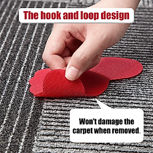 Outus 48 Pieces Carpet Feet Spots, Sit Foot Spots, Line up Spots for Classroom Floor, Carpet Markers for Teacher Supplies Classroom Rug, School Decoration (Classic)