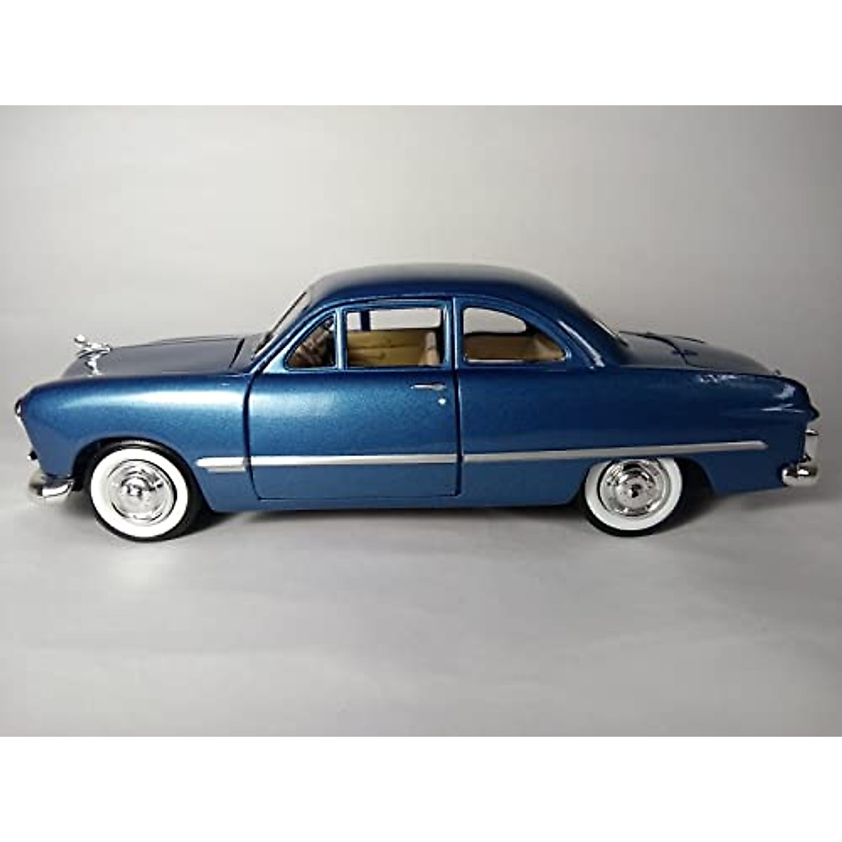 1949 Ford Coupe, Metallic Blue - Showcasts 73213 - 1/24 Scale Diecast Model Car, but NO Box