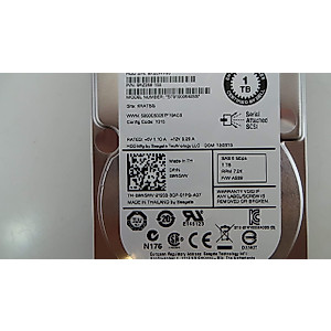 9W5WV DELL New Dell/SEAGATE 1TB Constellation 2.5 6Gb/s 7200 RPM SAS Tray (Renewed)