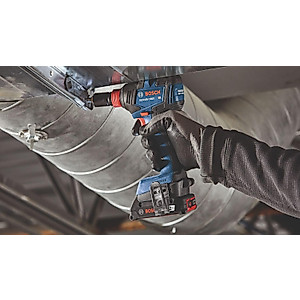 BOSCH GXL18V-240B22 18V 2-Tool Combo Kit with 1/2 In. Hammer Drill/Driver, Two-In-One 1/4 In. and 1/2 In. Bit/Socket Impact Driver/Wrench and (2) 2 Ah Standard Power Batteries