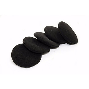 YunYiYi 10 Pcs Replacement Sponge Earpads Foam Ear Pads Pillow Cushion Cups Cover Repair Parts Compatible with Sennheiser PC8 USB Headphone Headset