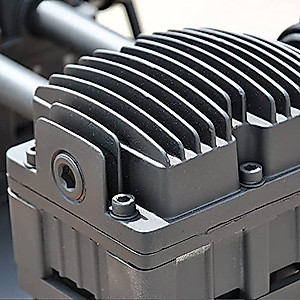 EMAX Hulk Portable Air Compressor - 2hp 20 Gal. Silent Air Compressor with Oil Free Pump & 125 Max PSI - HP02P020SS