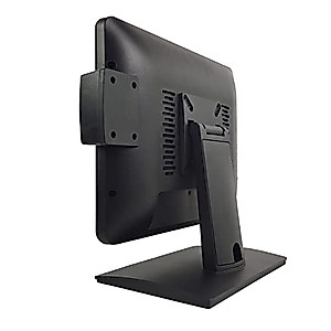 DeYoWo 15 Inch 4:3 Ratio 10 Point Projective Capacitive Touch Screen Monitor, Touch POS Monitor with MSR, Stable Base No Shaking, USB Free Driver
