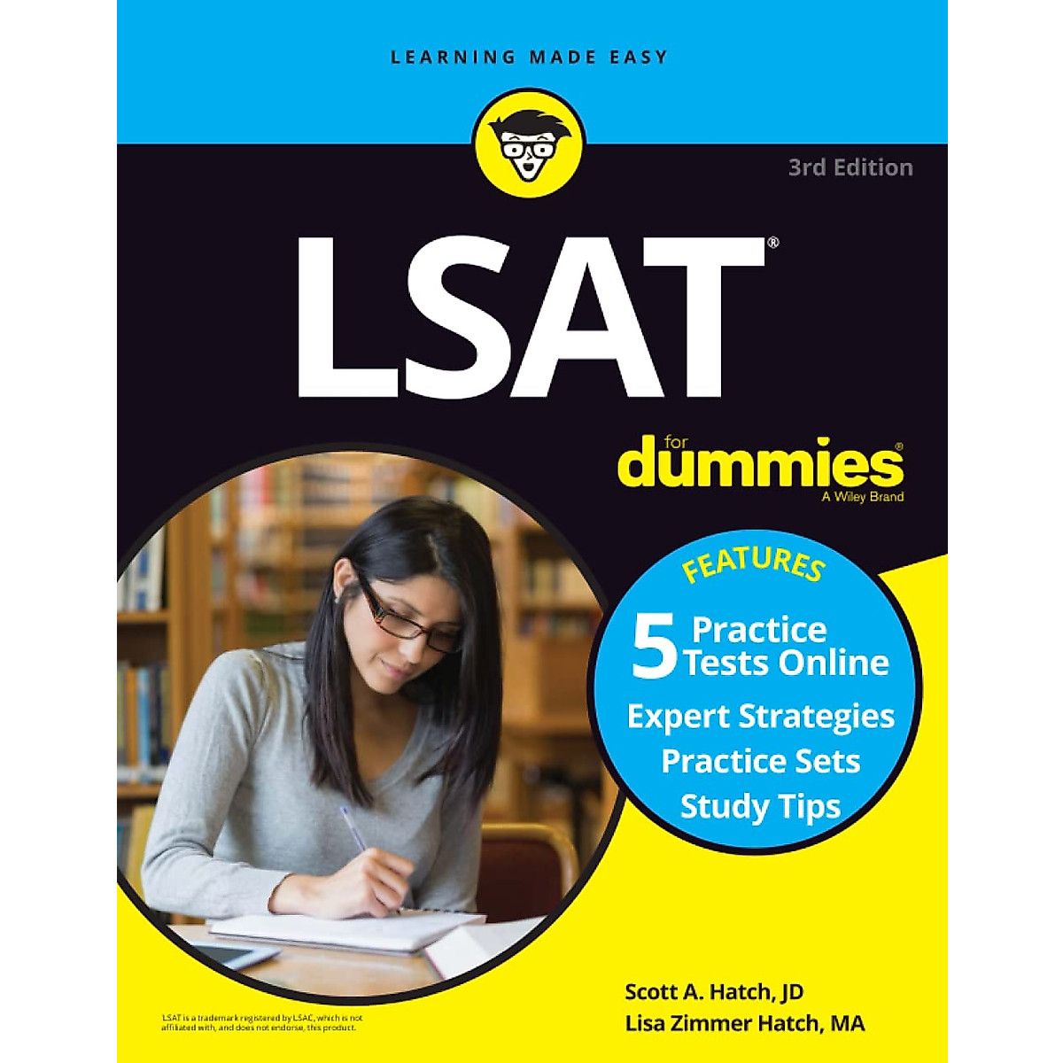 LSAT For Dummies: Book + 5 Practice Tests Online