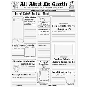 Ready-to-Decorate™ Extra, Extra, Read All About Me Posters - 24 Posters