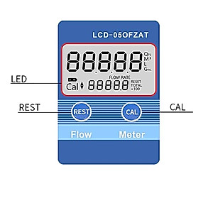 Fluidmeter Counter DN10 30-1200L/Hour Sensors Water Oil Meter Measuring Instrument Liquid Flowmeter