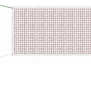 Badminton Replacement Net with Rope Cable, Universal 20ft Volleyball Badminton Pickleball Net for Garden School Yard Backyard Garden Training Gym Sport Supply