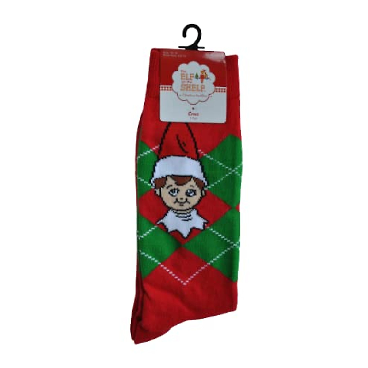 The Elf on the Shelf Red Men's Crew Socks (1 pair)