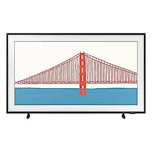 Samsung QN55LS03AA 55 Inch The Frame QLED 4K Smart TV (2021) (Renewed)