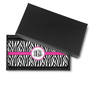 YouCustomizeIt Personalized Zebra Print Leatherette Ladies Wallet