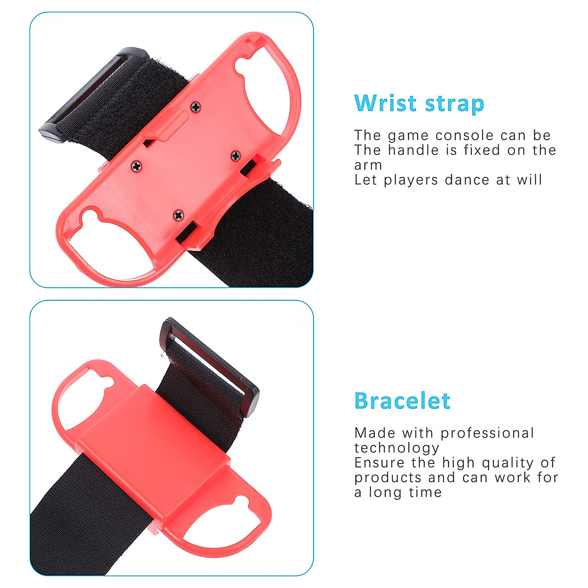 OSALADI Accessories Wrist Straps 2pcs Compatible with Switch Controllers Wrist Band Strap Adjustable Wristbands Randdom Color Elastic Strap Wrist Lanyard Wrist Lanyard Wrist Lanyard