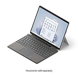 Microsoft Surface Pro 9 (2022), 13" 2-in-1 Tablet & Laptop, Thin & Lightweight, Intel 12th Gen i7 Fast Processor for Multi-Tasking, 16GB Ram, 1TB Storage with Windows 11, Platinum Microsoft Copilot