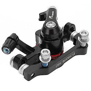 Front Rear Disc Brake Calipers, Mountain Aluminum Alloy Disc Brake Road Brake Calipers Accessory(Rear)