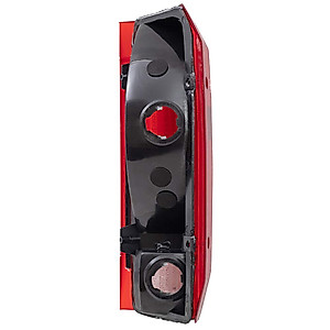 EPIC LIGHTING OE Style Replacement Rear Brake Tail Lights Assembly Compatible with Ford 90-96 F-150 (10/89) 90-97 F-250 F-350 Styleside Bronco [ FO2800106 E9TZ13405C FO2801105 E9TZ13404C ] Pair