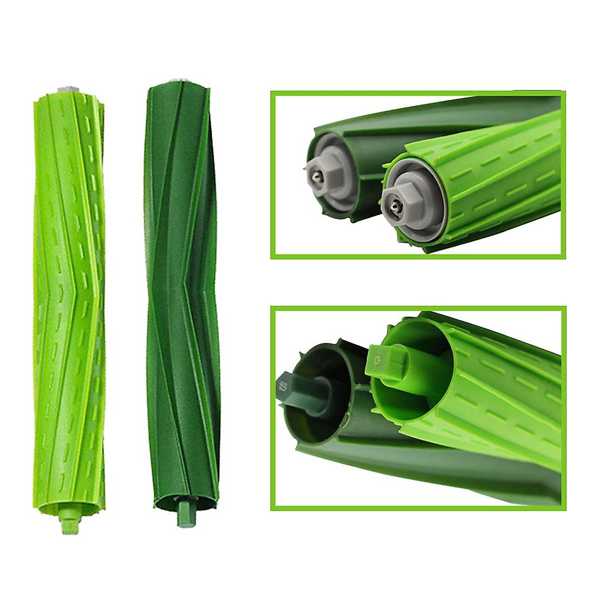 Replacement Parts Accessories for iRobot Roomba i7 j7 i6 i8 i3 i4 i1 e5 e6 I E Series Vacuum Cleaner Includes 1 Pack Roller Brush,Front Caster Wheel,and 3 Pack Filter,Side Brush