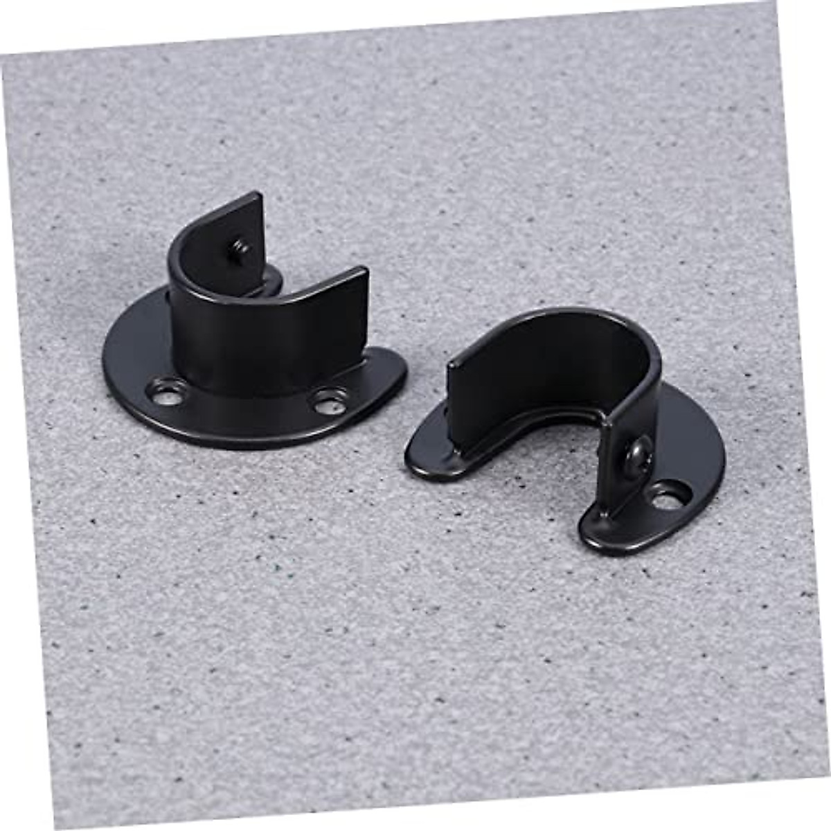 Zerodeko 16 Pcs Shower Rod Holder Shower Curtain Holders Curtain Rods Holders Closet Rod Holder Shower Rod Holders Rod End Supports Closet Rod End Supports Cloth Rod Holder Rod Socket Base