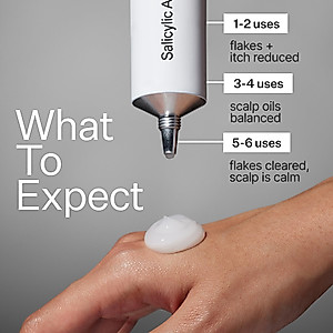 ACT+ ACRE Scalp Exfoliator, Cold Processed BHA Salicylic Acid, Plant Based, Relief for Dry Itchy Scalp, Exfoliating Mask for Oily Hair, 2 Fluid Ounces