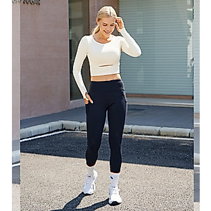 Willit Women's Fleece Lined Leggings Water Resistant Winter Pants Thermal High Waisted Yoga Hiking Running Tights Pockets Black 3XL