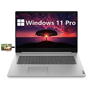 Lenovo New IdeaPad 3 Business Laptop, 17.3" HD Display, Core i5-1035G1, Windows 11 Pro, 20GB RAM 1TB SSD, 32GB Tela USB Card