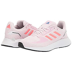 adidas Women's Runfalcon 2.0 Running Shoe, Almost Pink/Turbo/White, 5.5